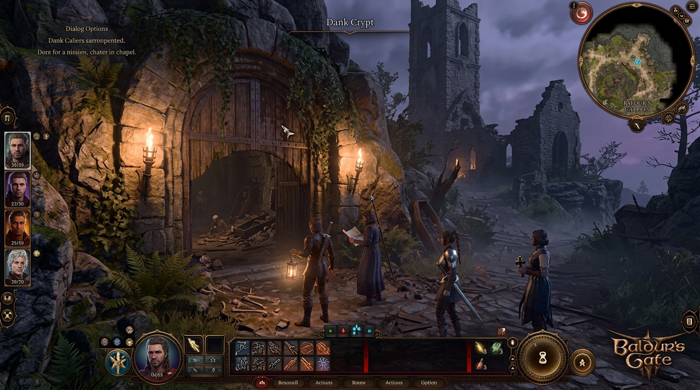 Baldur's Gate 3: Complete Dank Crypt Walkthrough — GamesRead.com
