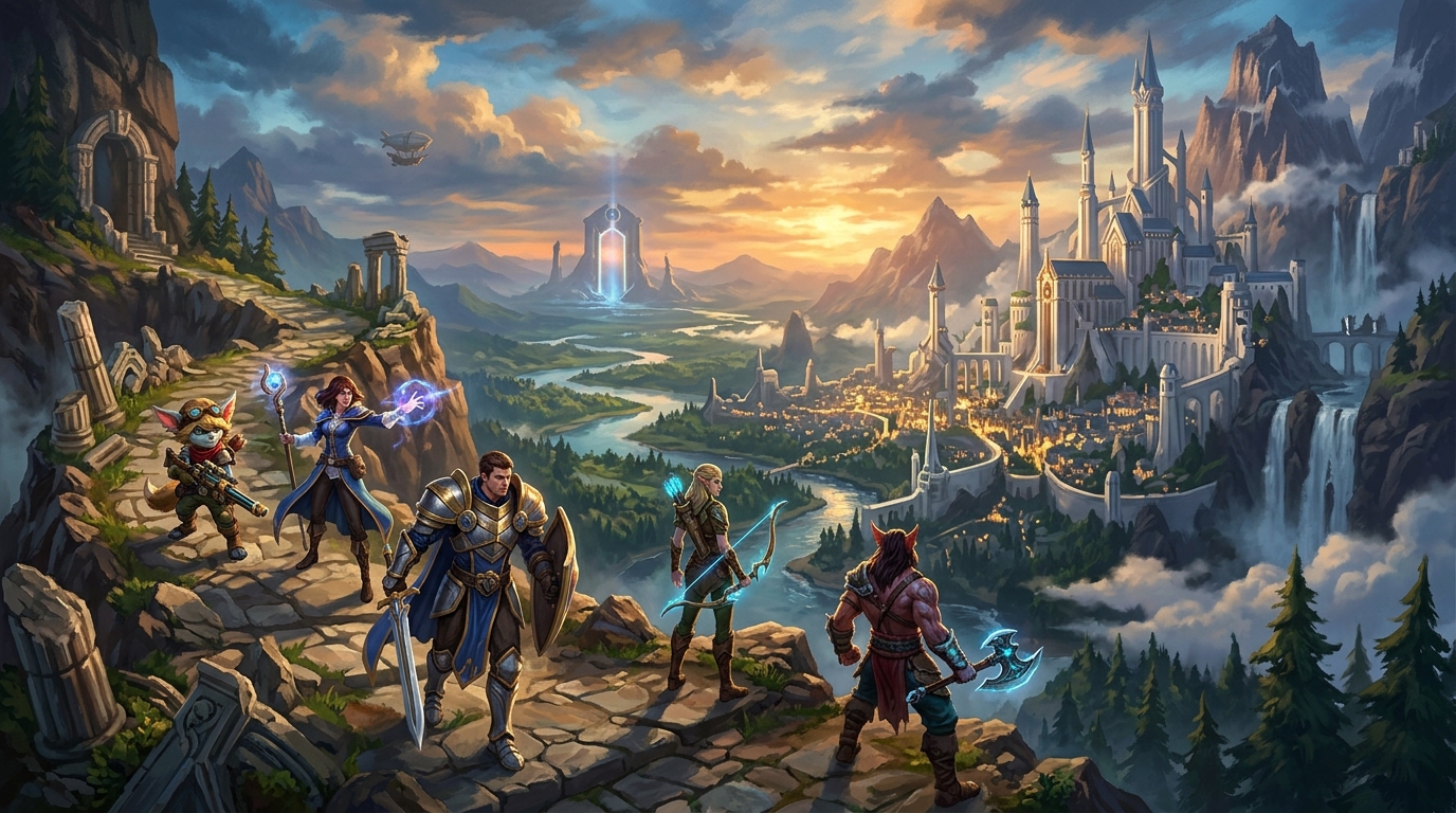 League of Legends MMO Gets Encouraging Update From Riot Co-Founder ...