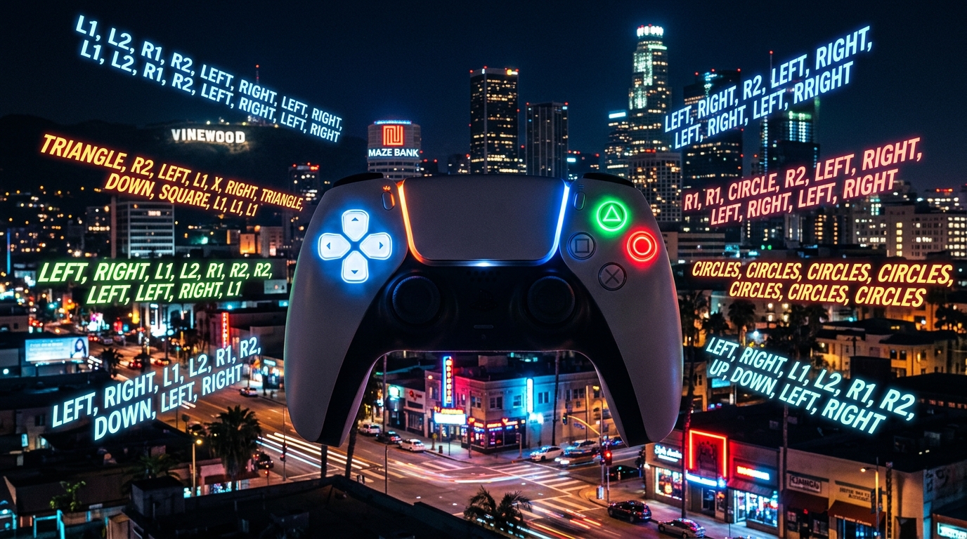 All Grand Theft Auto V Cheats for PlayStation 5 — GamesRead.com