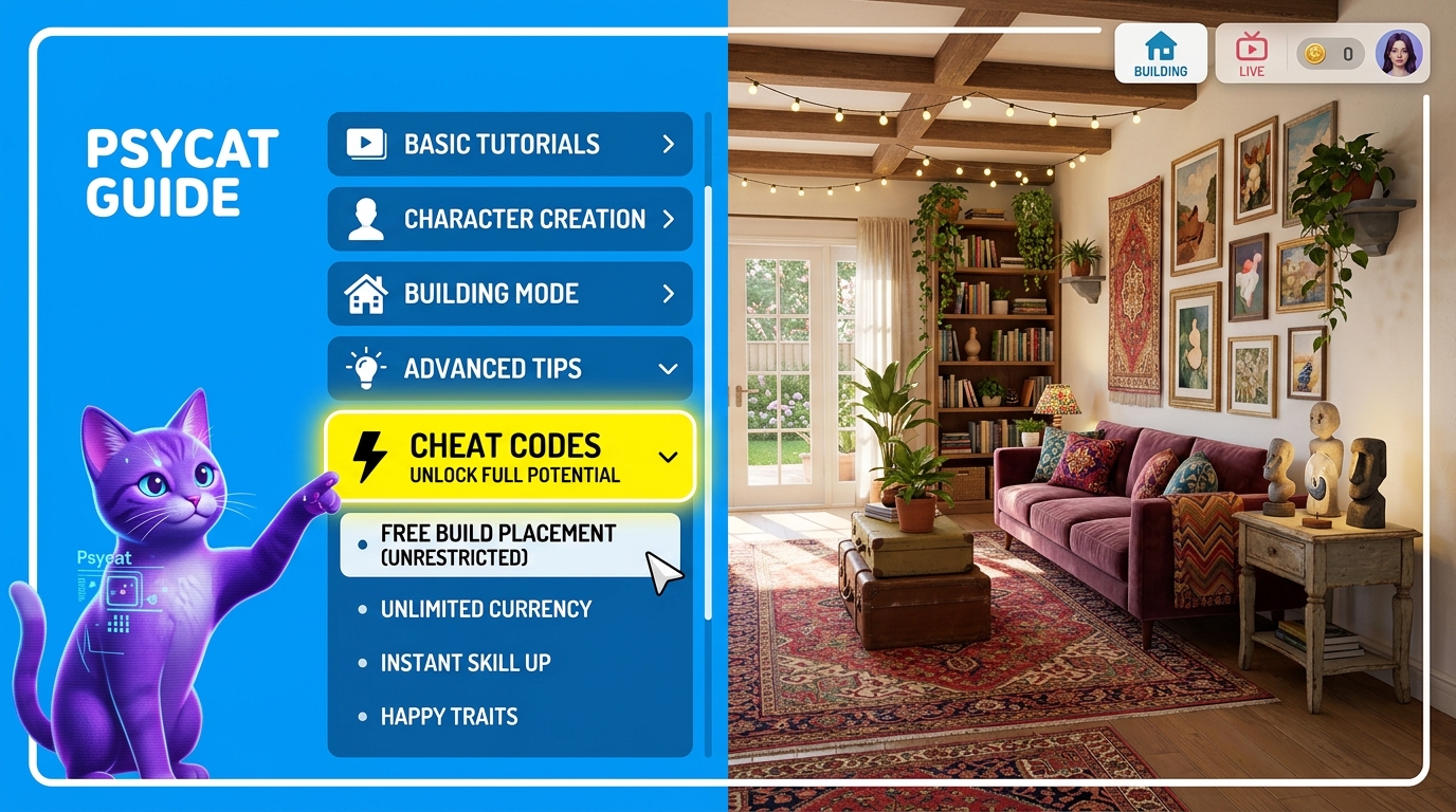All Cheats in inZOI: Money, Building & Fixes — GamesRead.com
