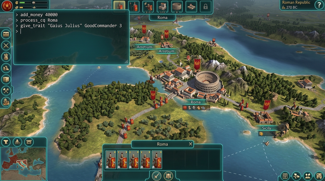 Total War: Rome Remastered – Every Cheat Code & How to Activate ...