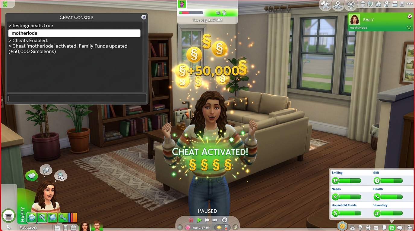 The Sims 4 Motherlode Cheat Code: How to Use It — GamesRead.com