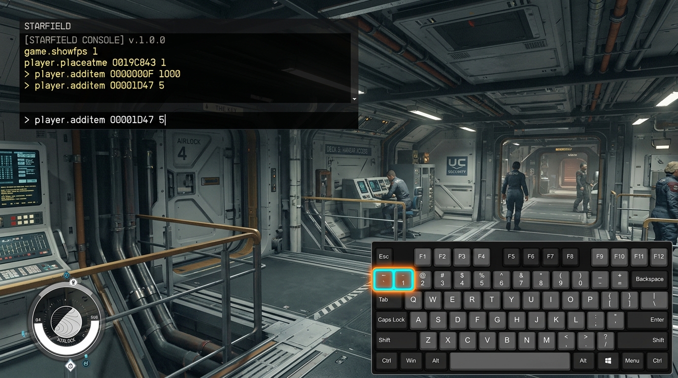 Starfield Console Commands and Cheats — GamesRead.com